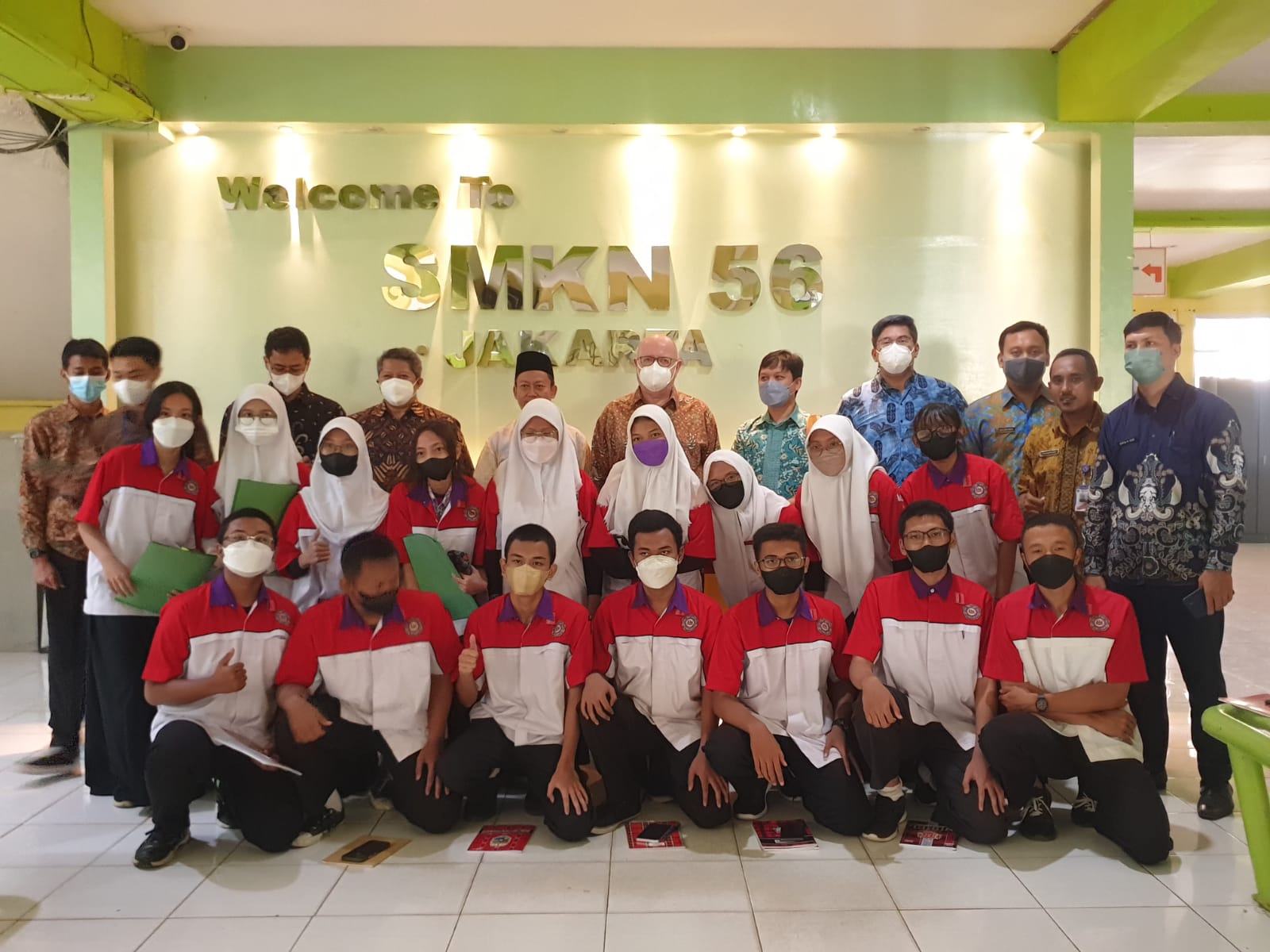 Agreement sign ceremony ekonid batch 2 – SMKN 56 Jakarta