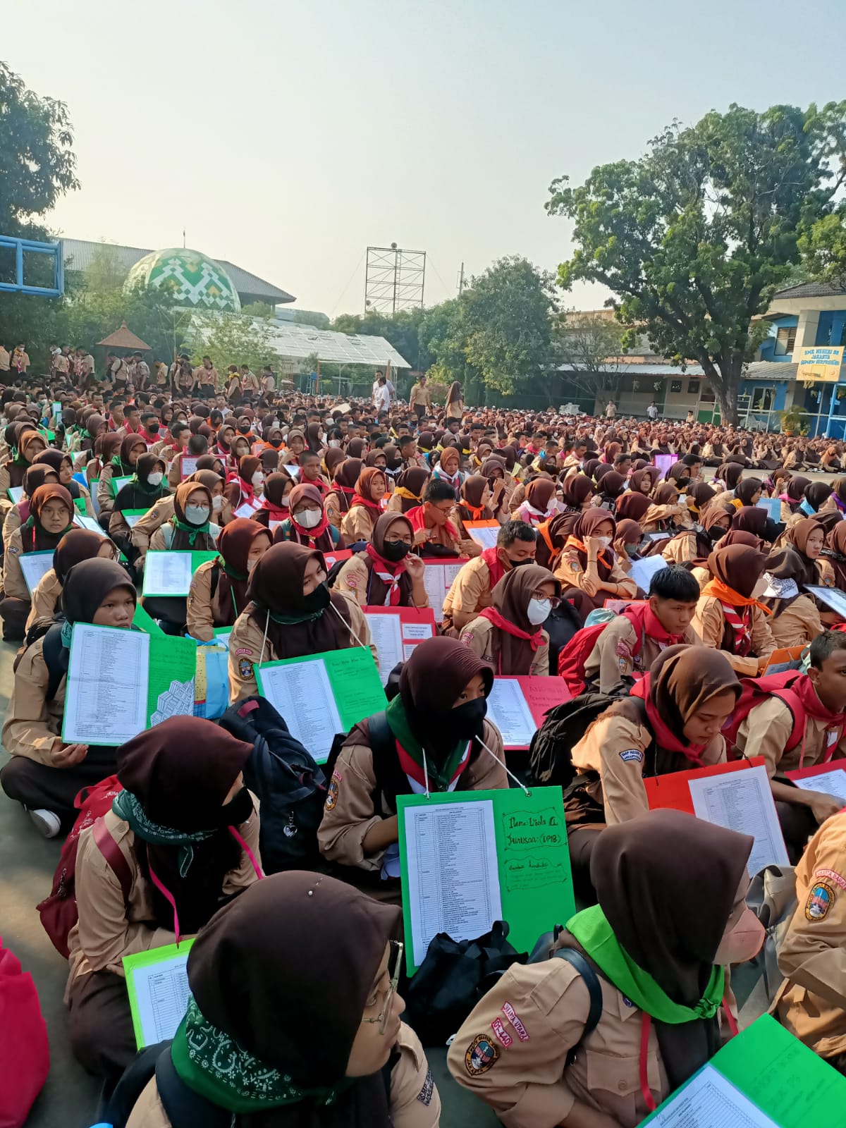 Masa Pengenalan Lingkungan Sekolah (MPLS) SMK Negeri 56 Jakarta Tahun ...